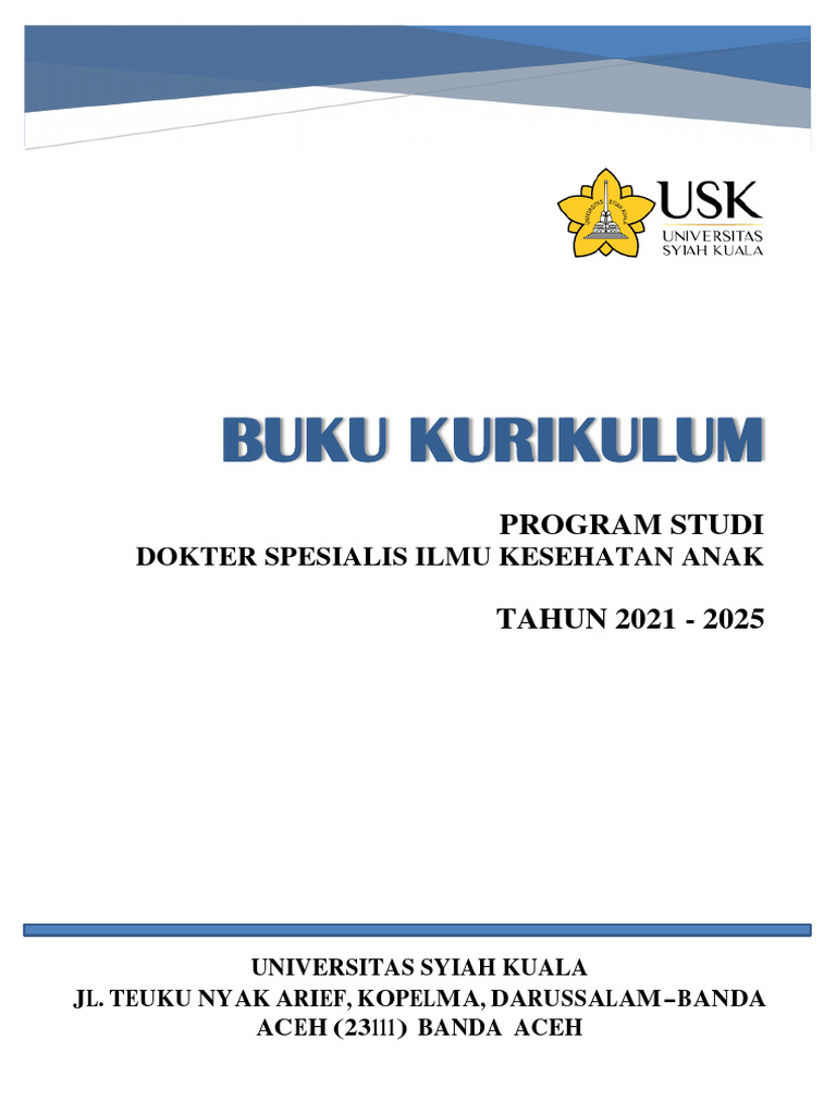 Buku Kurikulum Ika 2021 Pdf