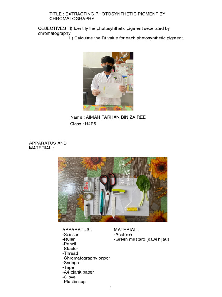 Practical Test Biology SB025 | PDF