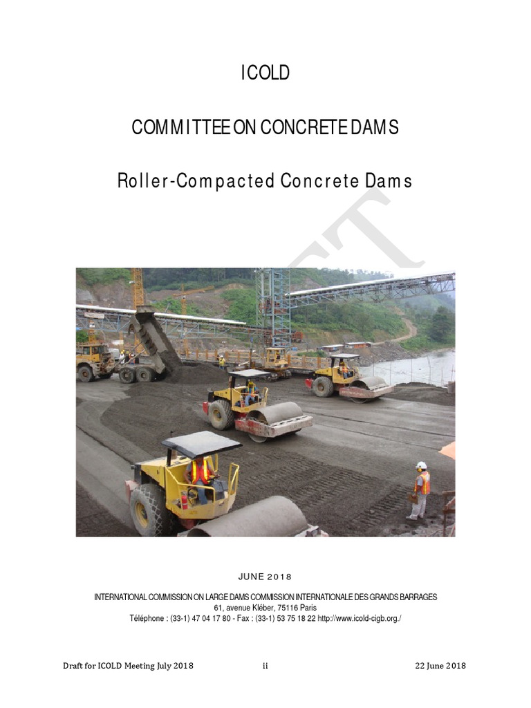 ICOLD Bulletin 175 RCC Dams Final 22 June 2018 R1_new-Format | PDF