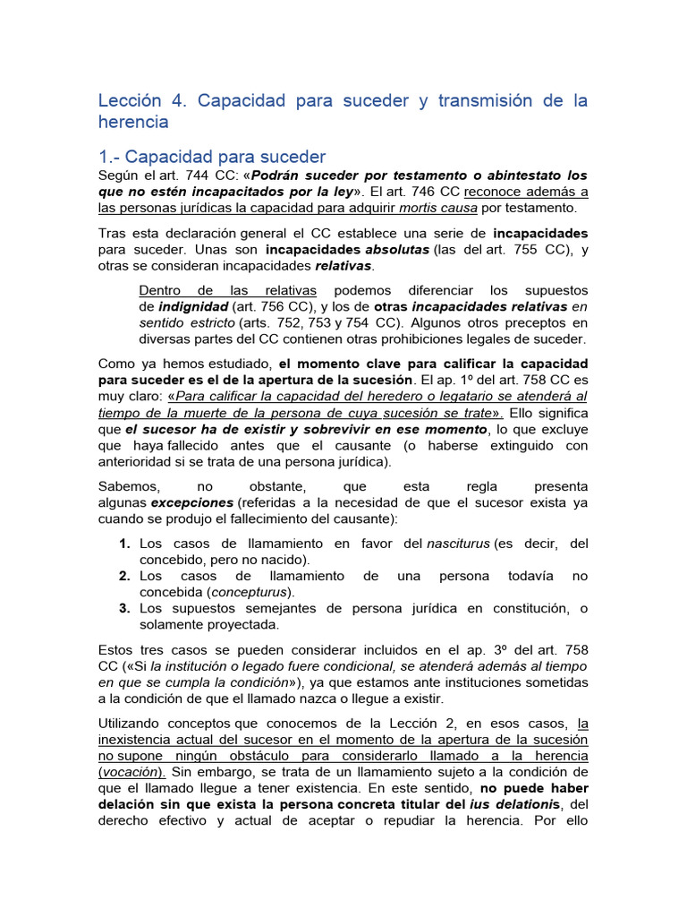 Lección 4 | PDF