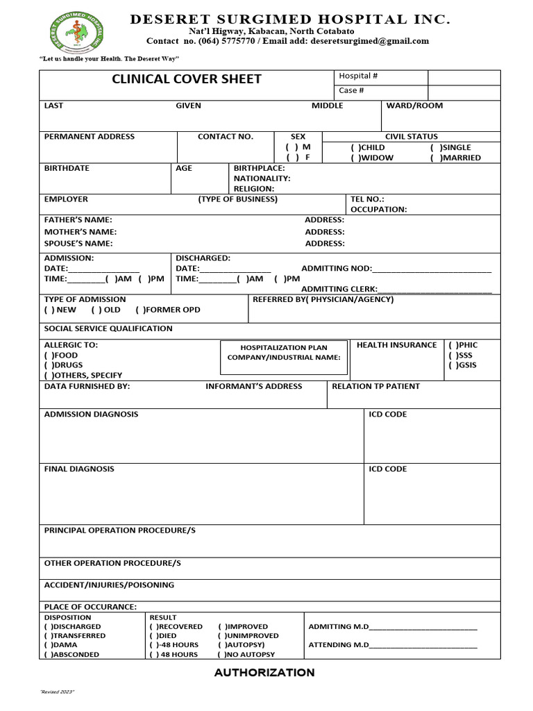 admission chart 2023 | PDF