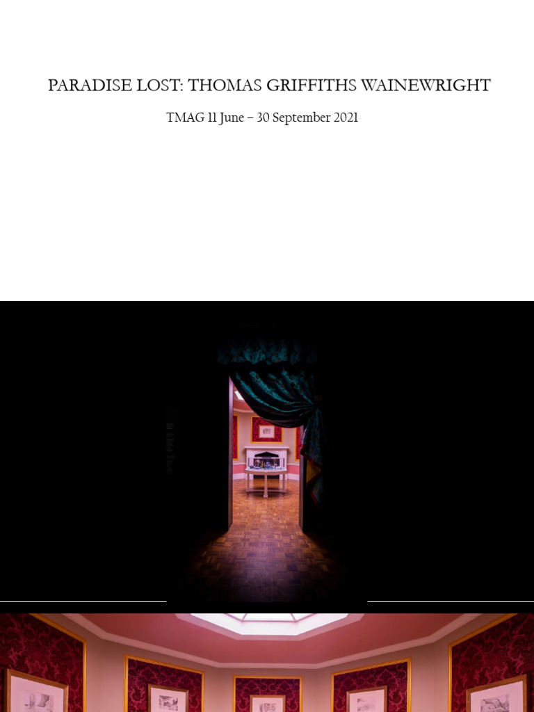 2021_Thomas Griffiths Wainewright | PDF