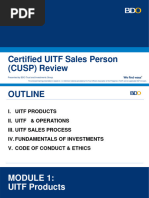 UITF Practice Test | PDF | Investment Fund | Investing