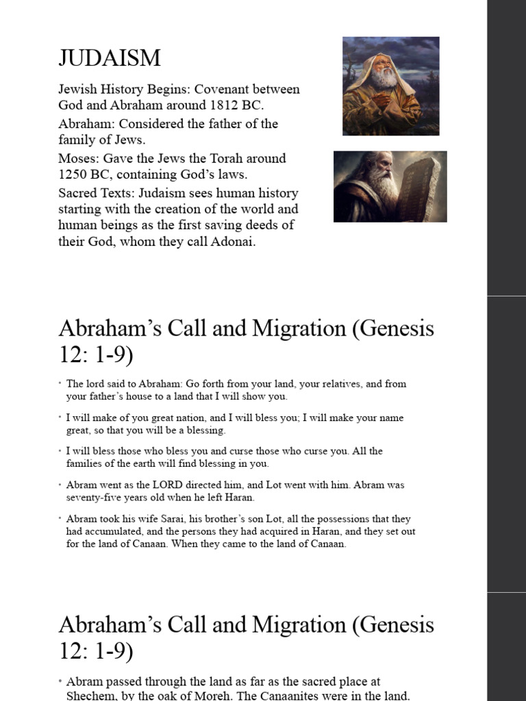 Jewish History Begins | PDF