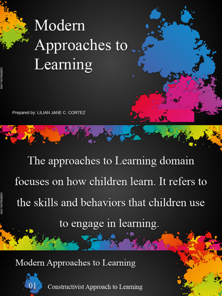Cortez Lilian Jane Modern Approaches to Learning | PDF