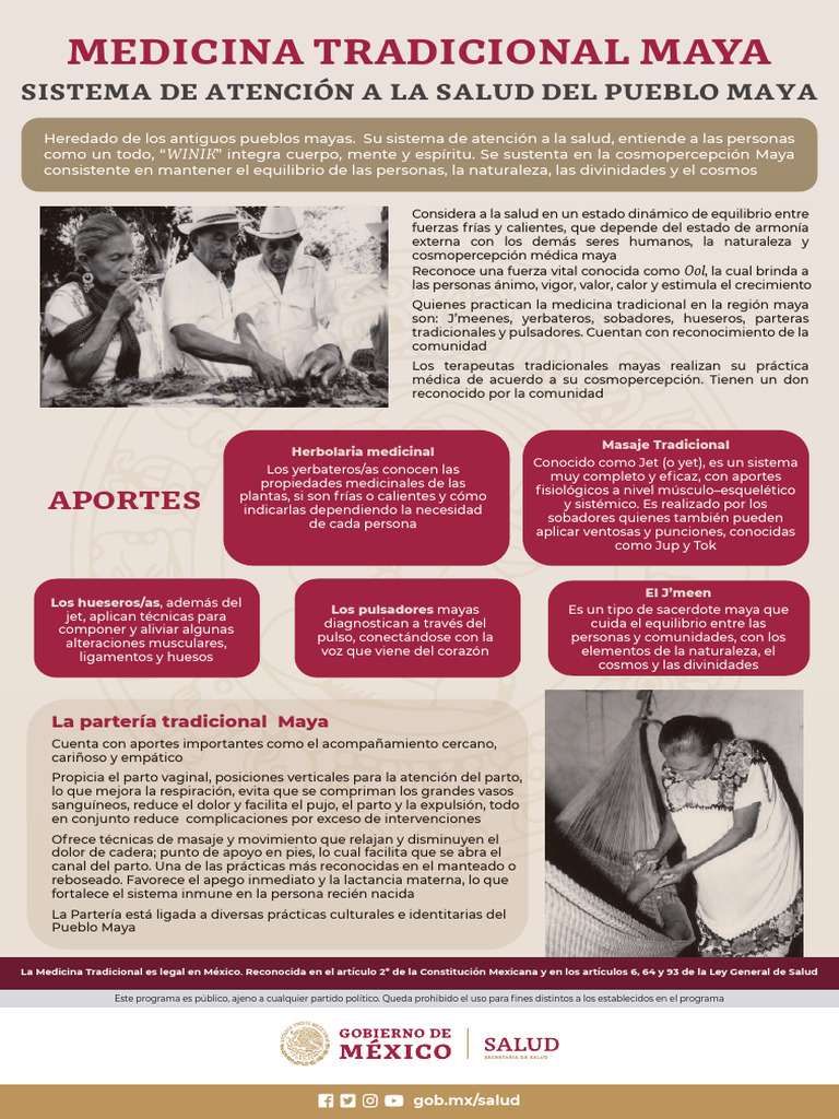 Cartel Medicina Tradicional Maya | PDF