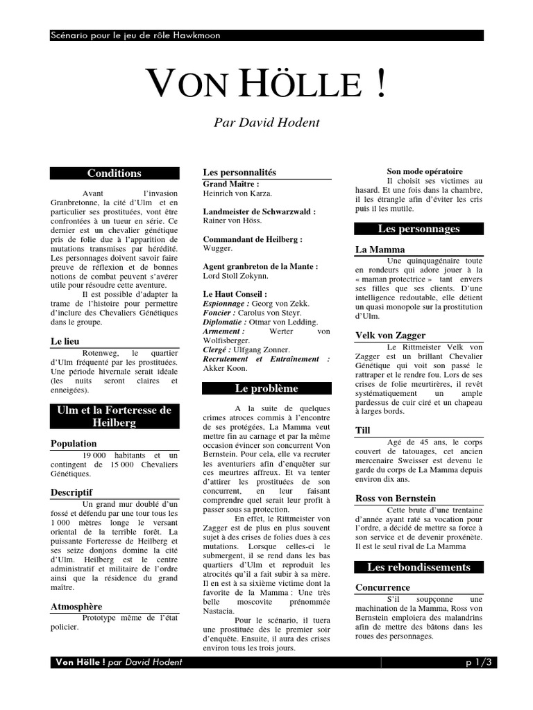 Von Holle | PDF