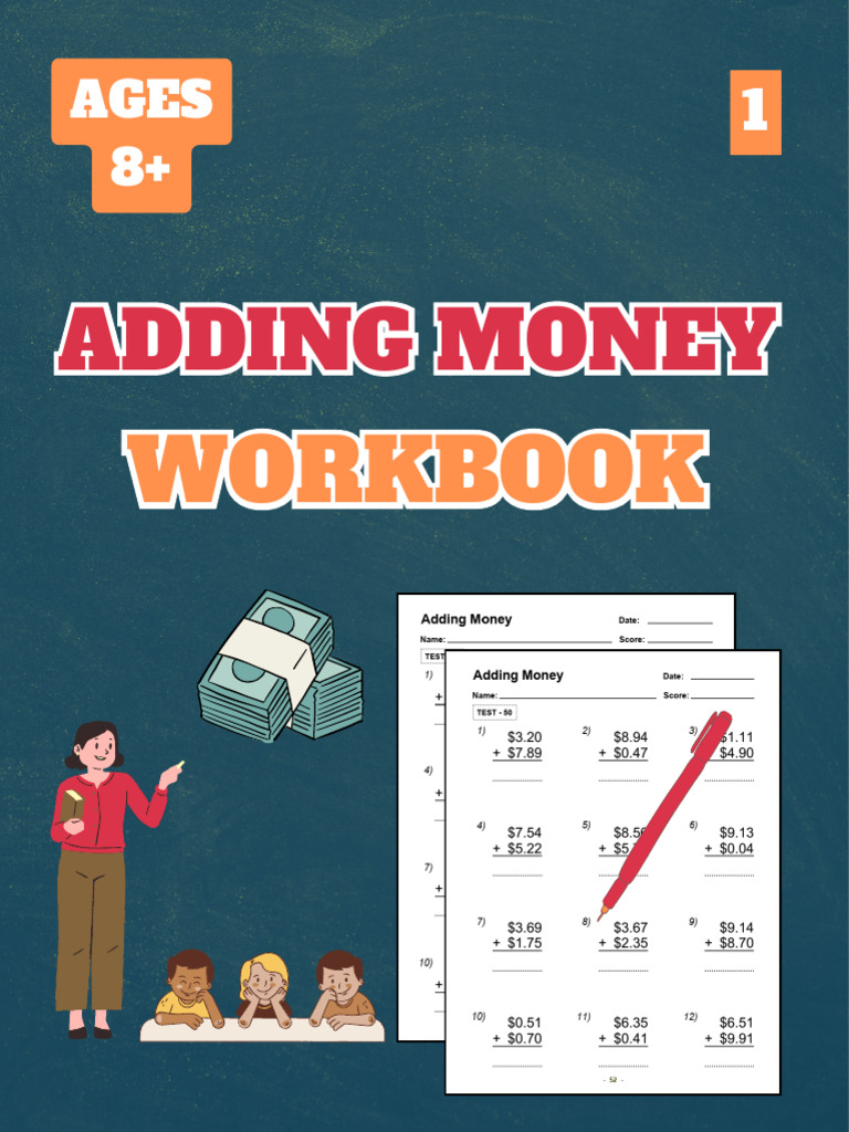 Adding Money Workbook, Level 1 | PDF