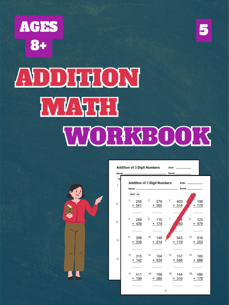 Math Workbook: 3-Digit Addition | PDF