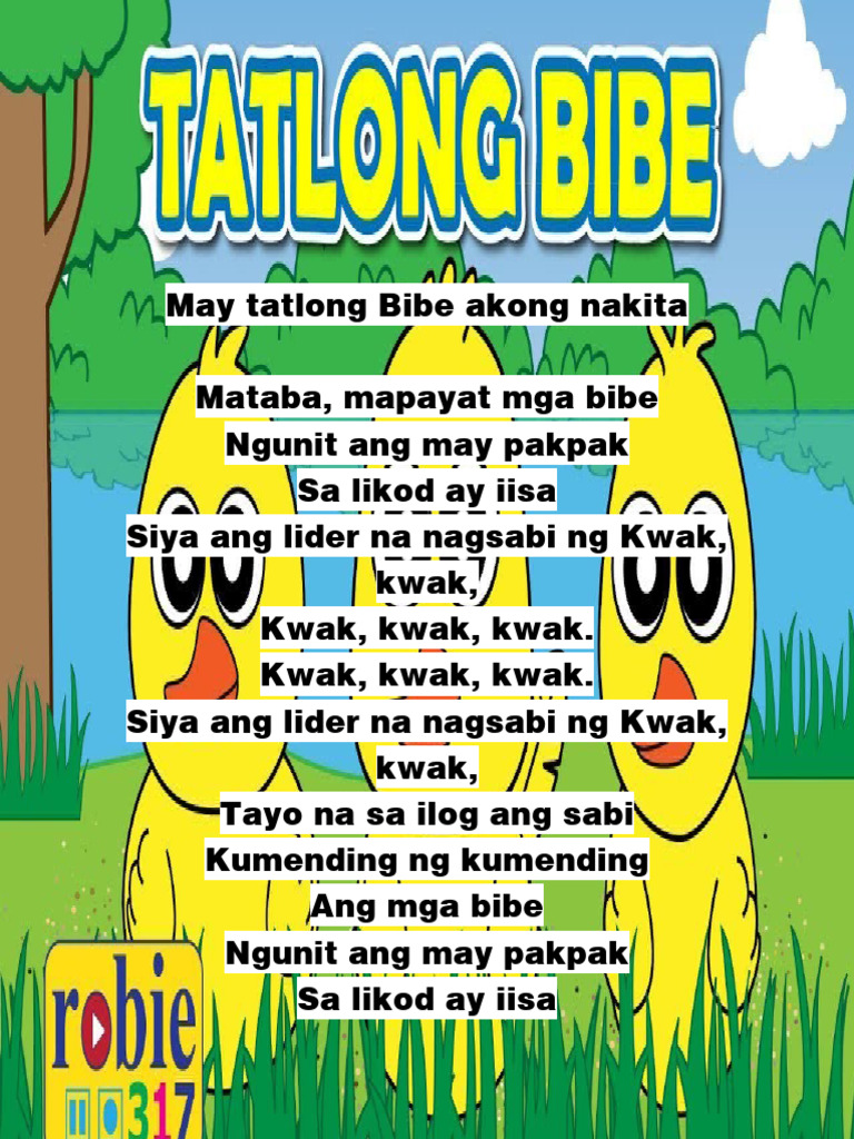 May Tatlong Bibe Akong Nakita | PDF