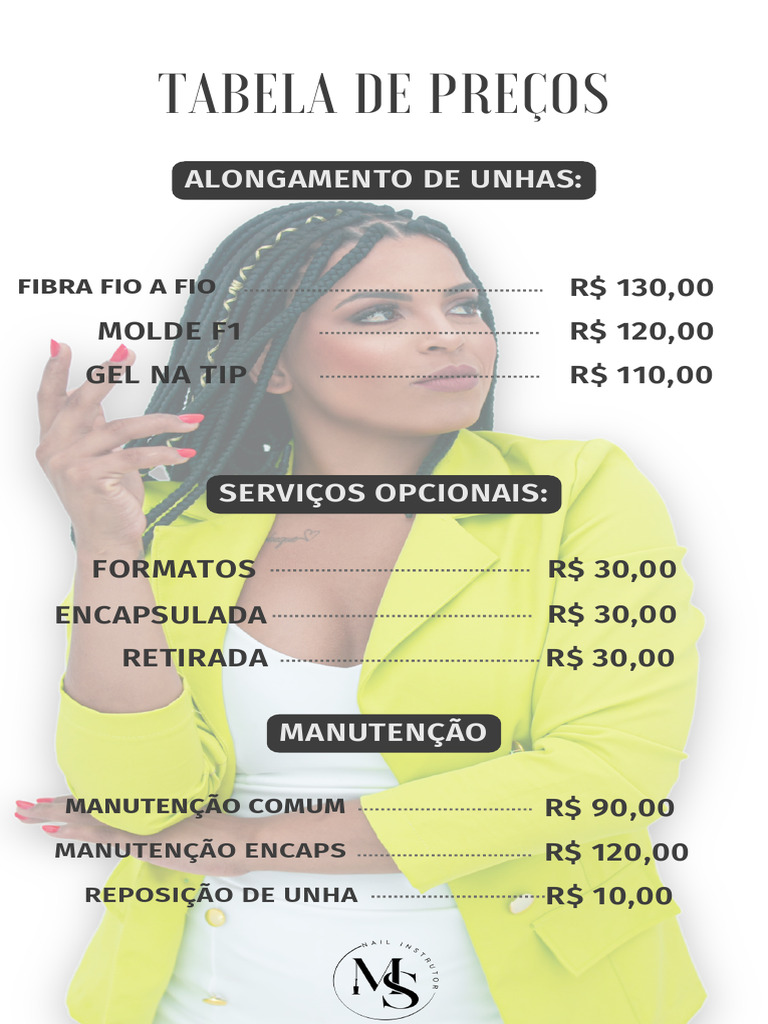 Confira Nossa Tabela Atualizada Em PDF! | PDF