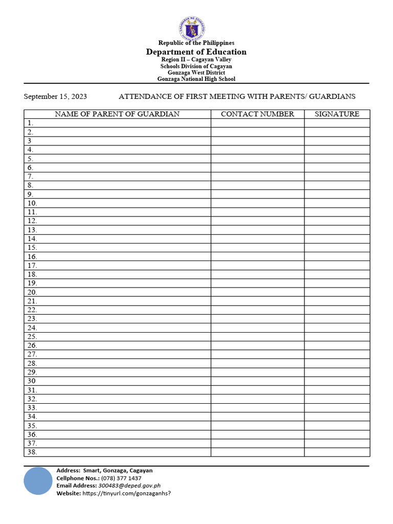 FIRST AGENDA OF MEETING | PDF