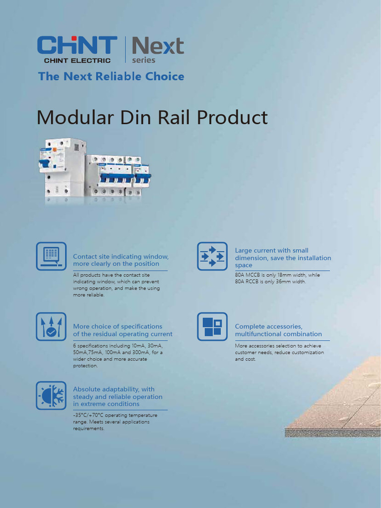 2.catalog MCB NXB-63, NXB-125 | PDF | Electrical Engineering | Electricity