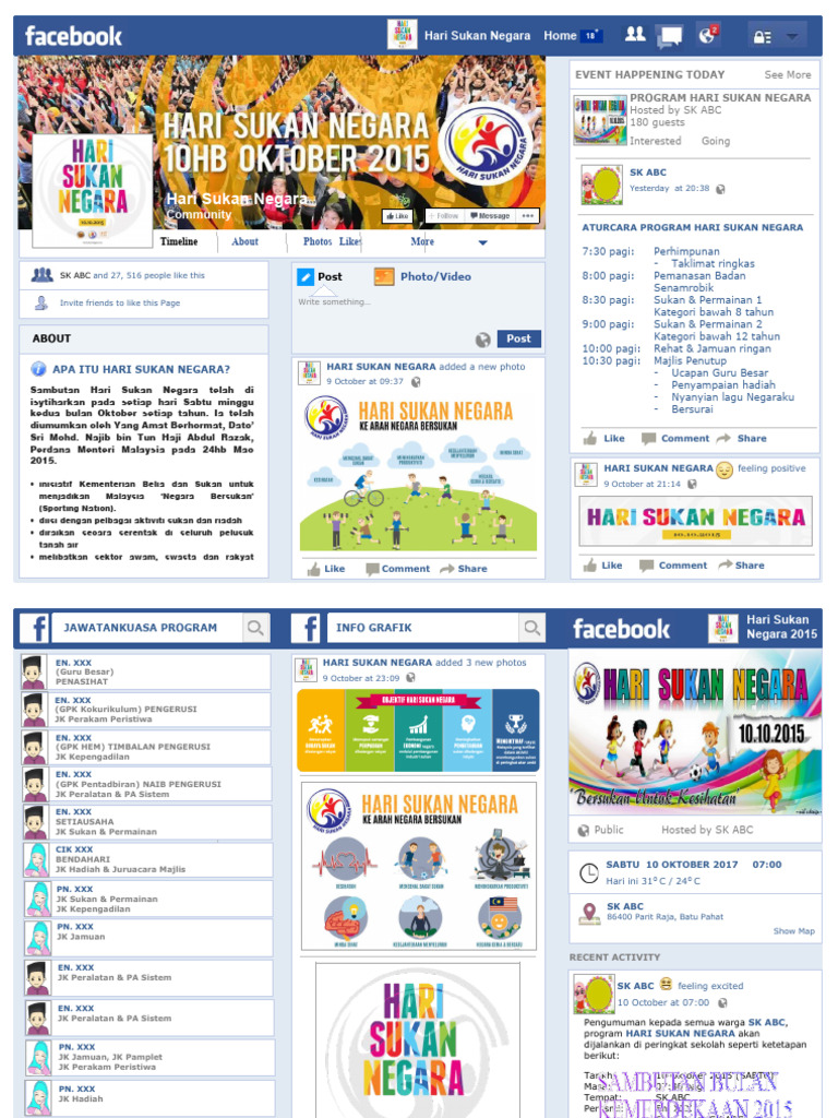 Pamplet HSN 2015 FB KONSEP Template | PDF