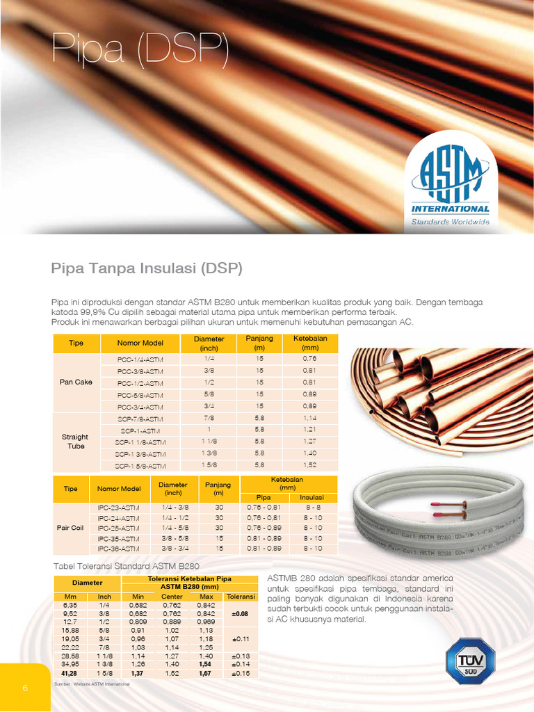Pipa Daikin DSP | PDF