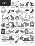 Wild Cat Family List by Lineage - Family | PDF | Felidae | Panthera