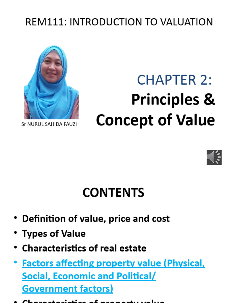 Factors Influencing Property Value | PDF | Real Estate Appraisal ...