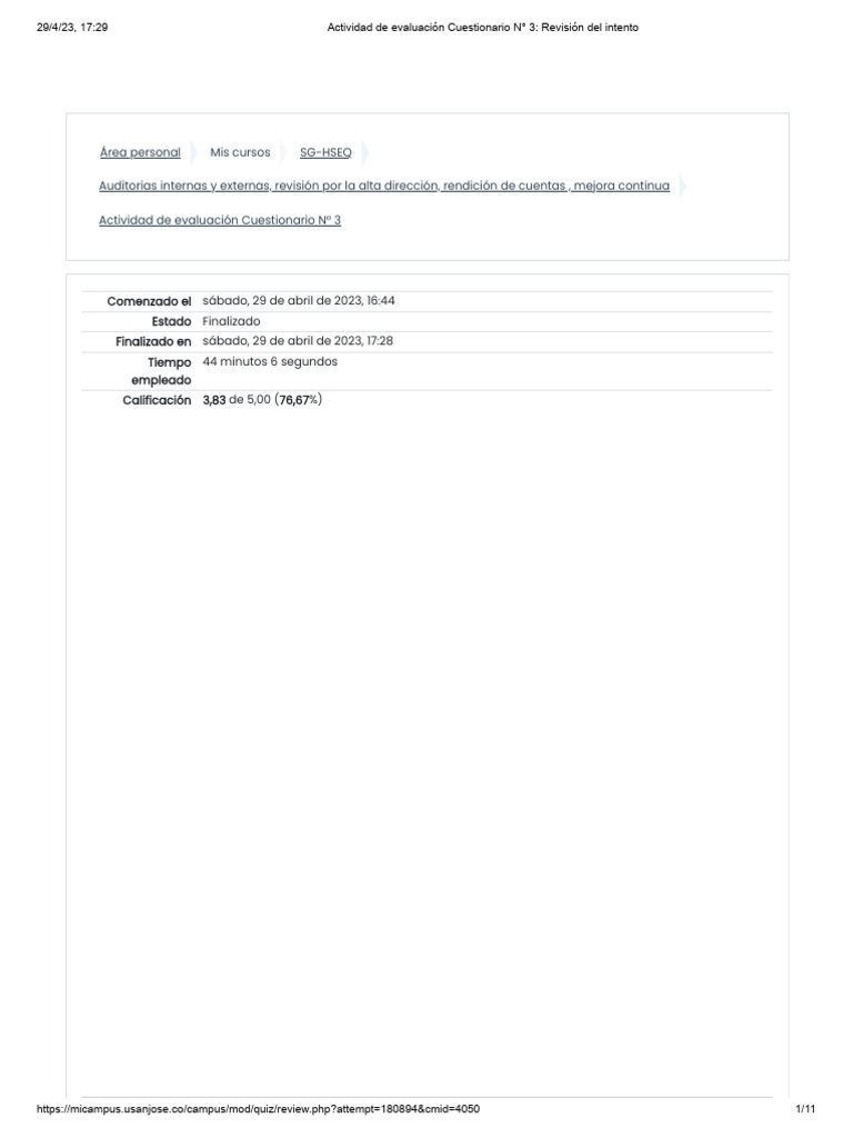 Examen Final Hseq Pdf