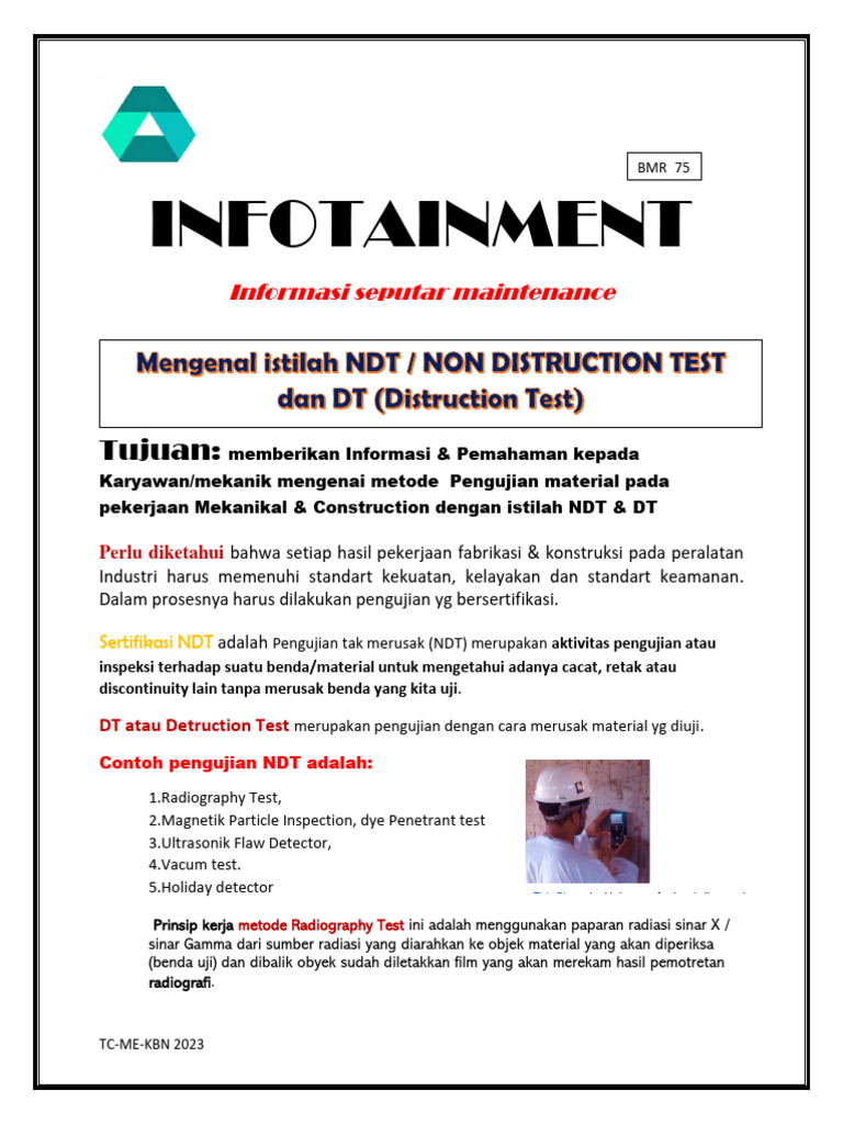 Infotainment NDT & DT | PDF