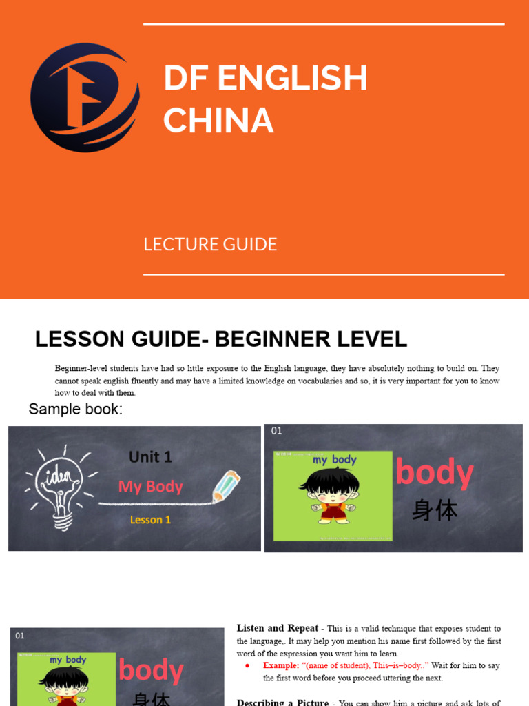 Lecture Guide | PDF | Reading Comprehension | Communication