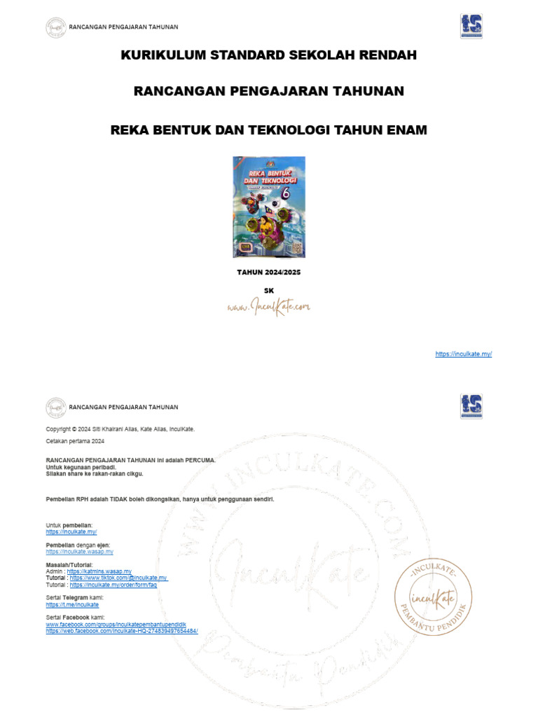 RPT RBT T6 2024-2025 | PDF