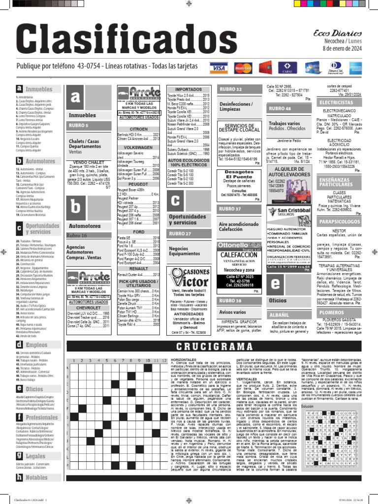 Clasificados 8 | PDF