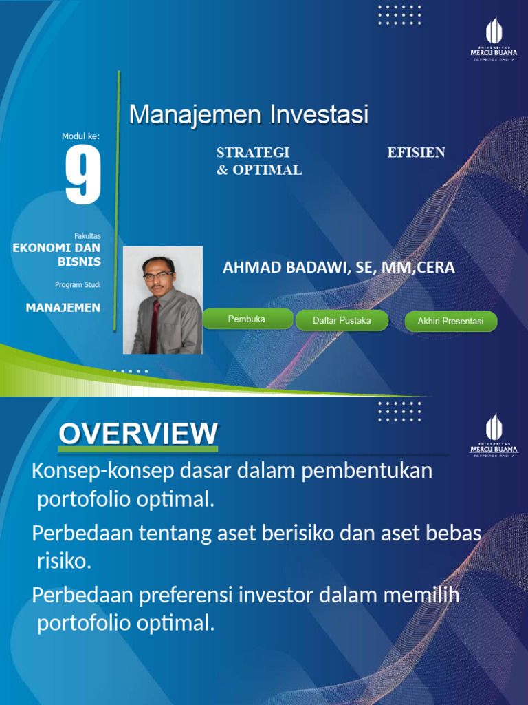 Modul MI PPT 9-1 | PDF