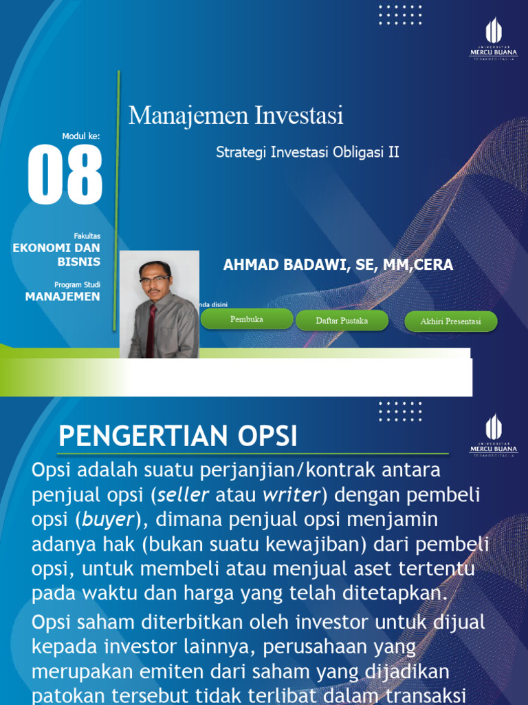 Modul MI PPT 8 | PDF