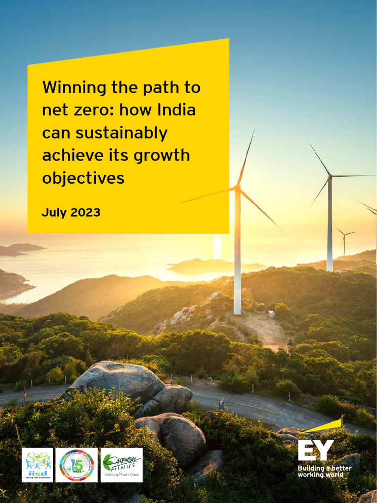 Ey Winning the Path to Net Zero | PDF | Sustainability | Economic Growth