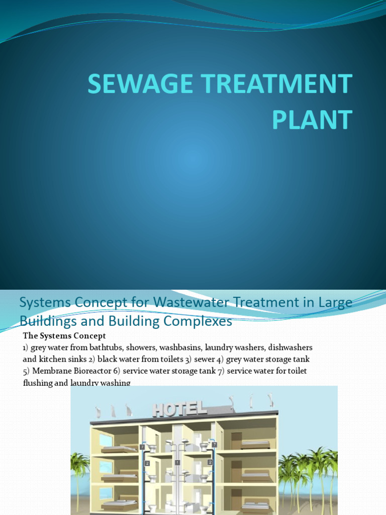 Sewage Treatment Plant | PDF | Science & Mathematics