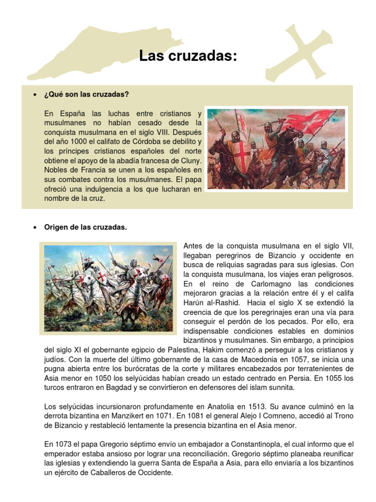 Las Cruzadas Resumen | PDF