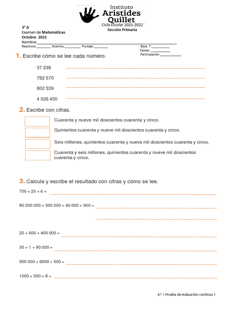 Matemáticas 3ero | PDF Matemáticas 3ero | PDF