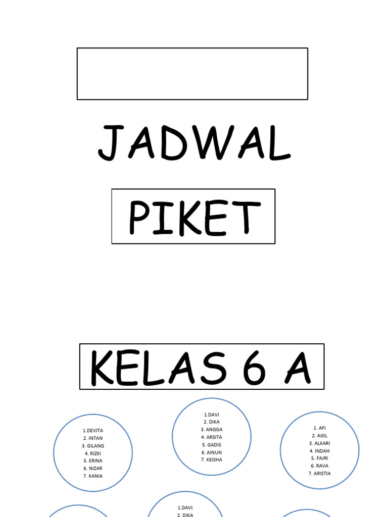 JADWAL | PDF