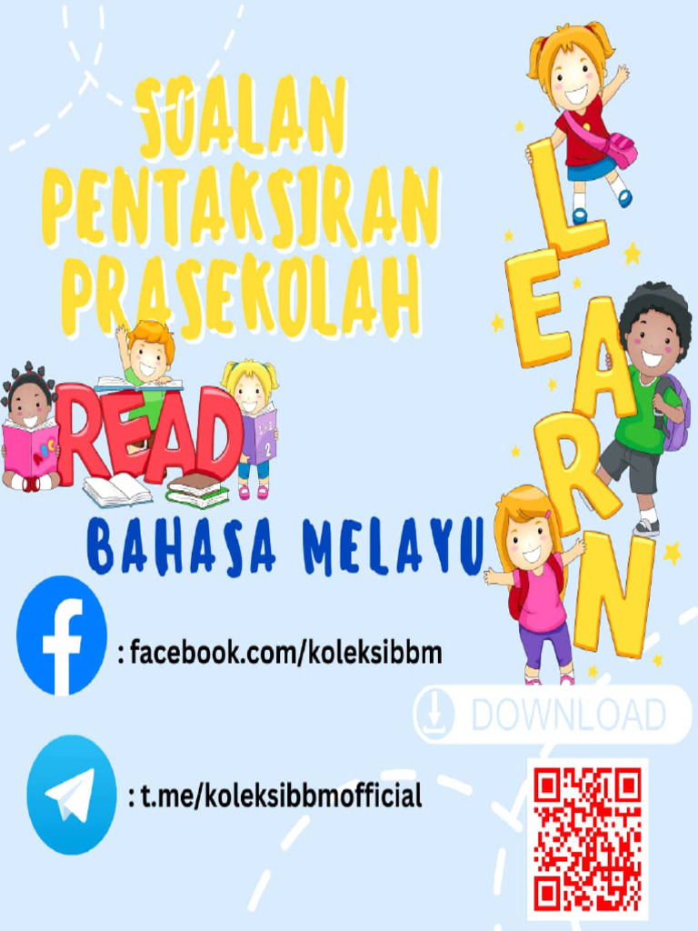 Soalan Pentaksiran Bahasa Melayu Prasekolah Fb Koleksibbm Pdf