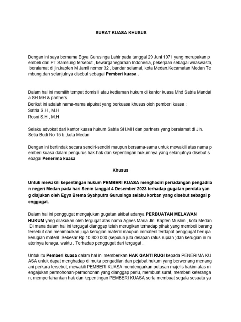 Kuasa Egya Samsung | PDF | Politik | Ilmu Sosial