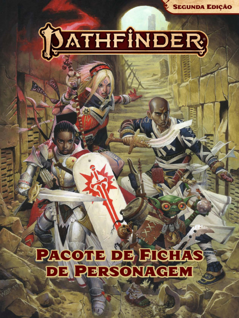Pathfinder - 2 Pacote de Fichas de Personagens - 5e4019d304bf3 | PDF