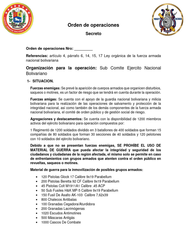Orden de Operaciones | PDF
