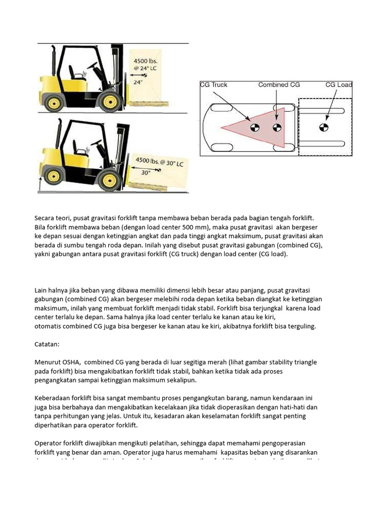 Forklift Load Center2 | PDF
