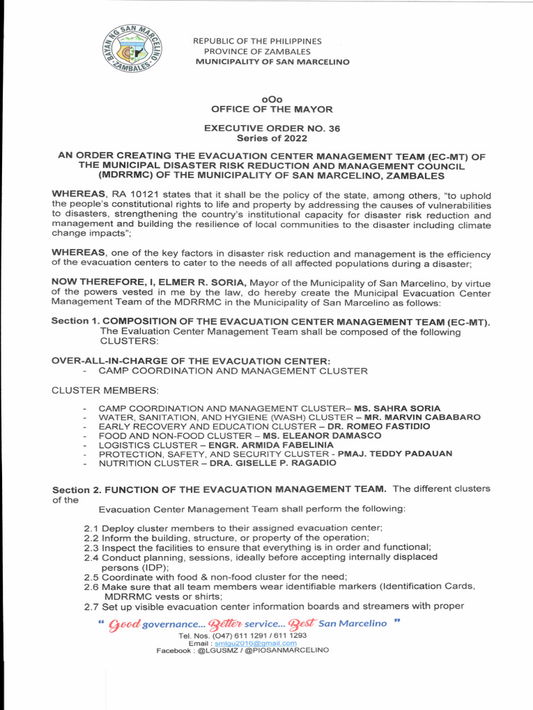 Eo 36 Creating Ecmt | PDF