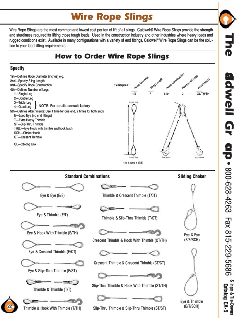 PDF Wire Rope Slings Wire Rope Slings - Compress | PDF
