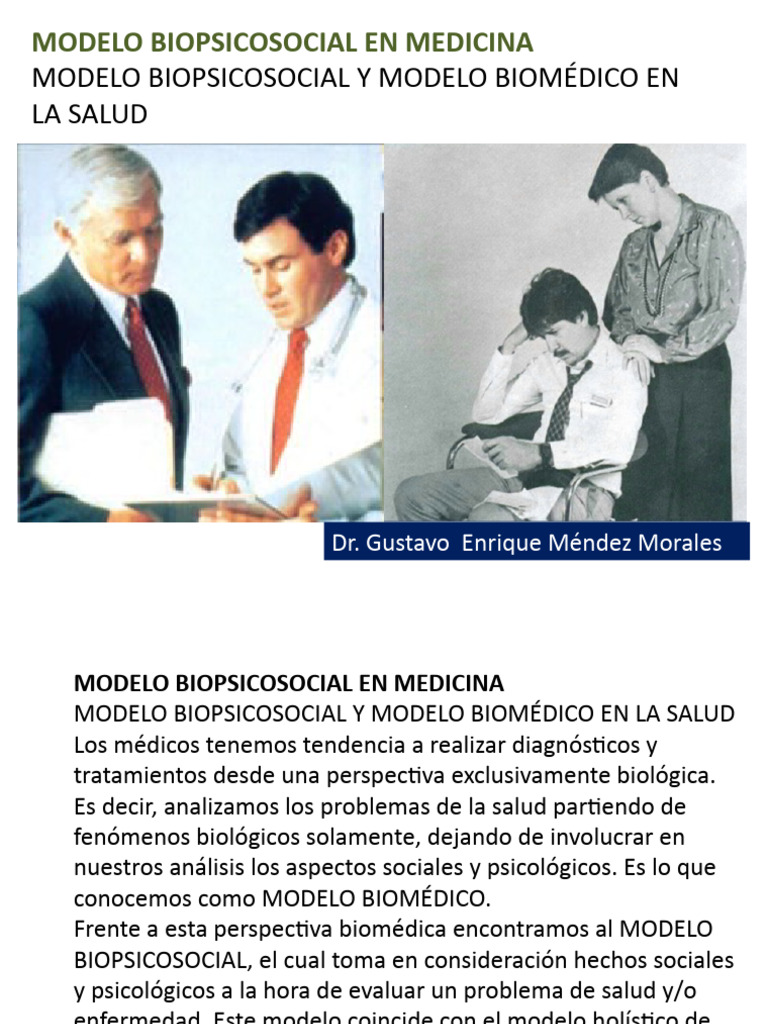 2) Modelo Biopsicosocial | PDF