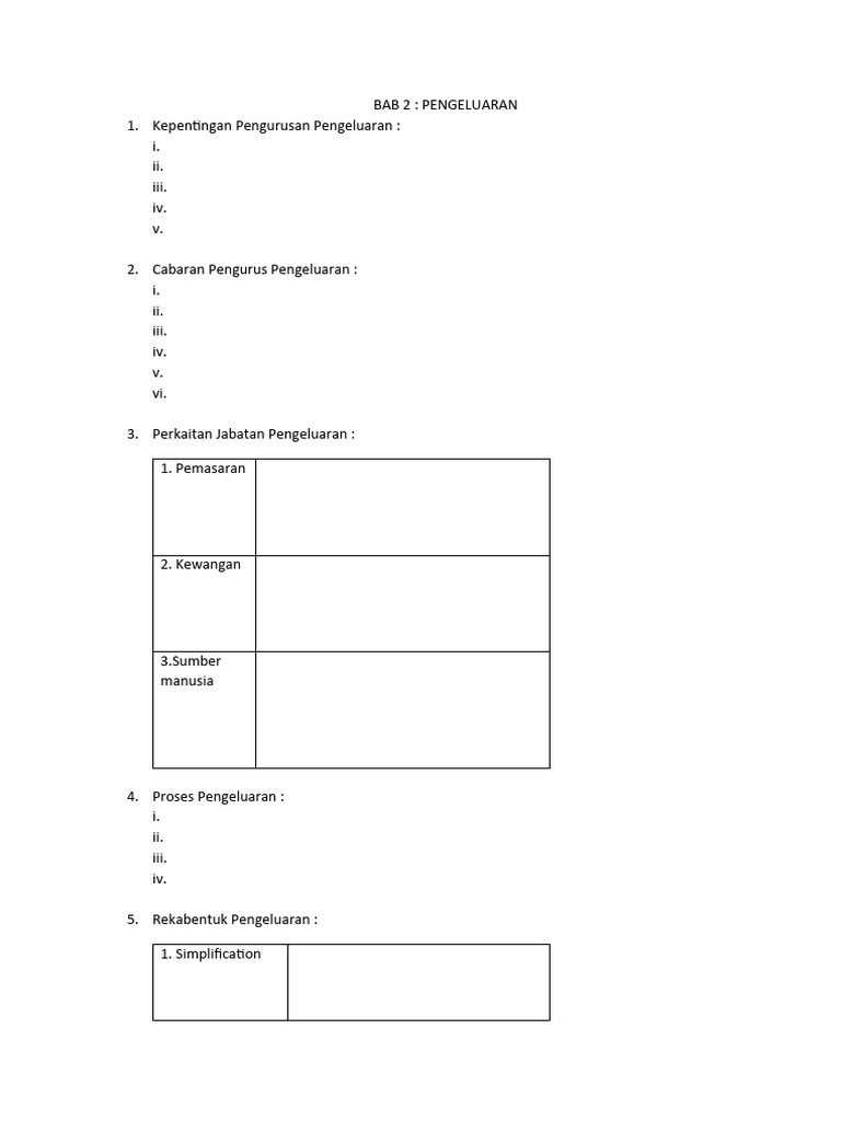 Latihan Pengukuhan Bab 2 Sem 1 2021 | PDF