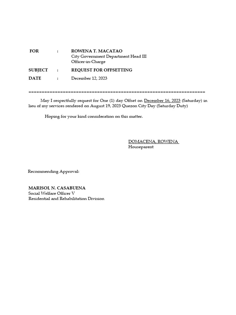 Blank Form Offset New | PDF