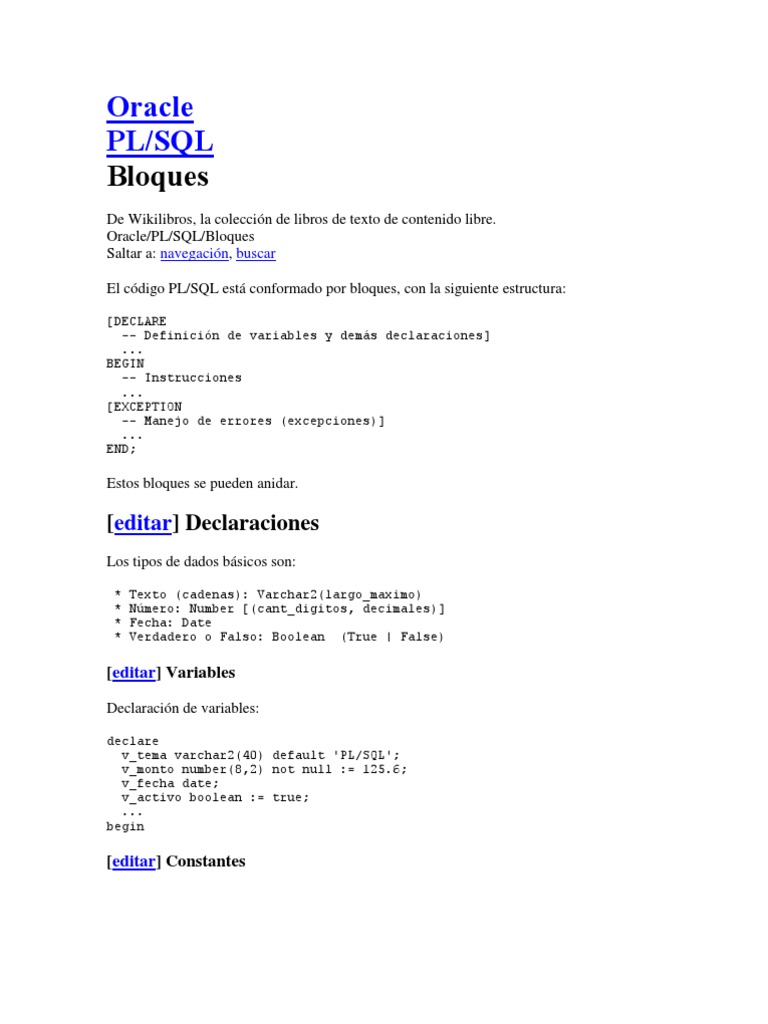Oracle | PDF | Pl / Sql | SQL