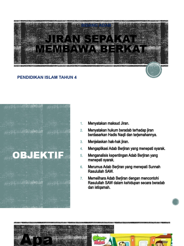 Jiran Sepakat Membawa Berkat T4 | PDF