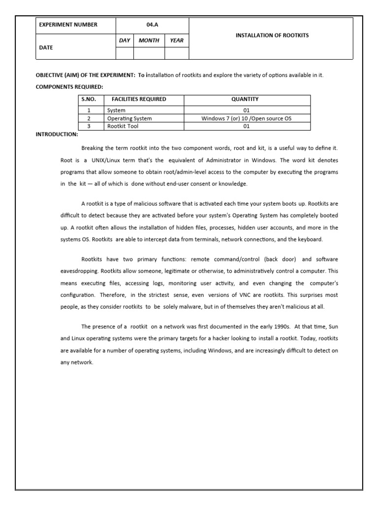 Experiment Number 4.a | PDF
