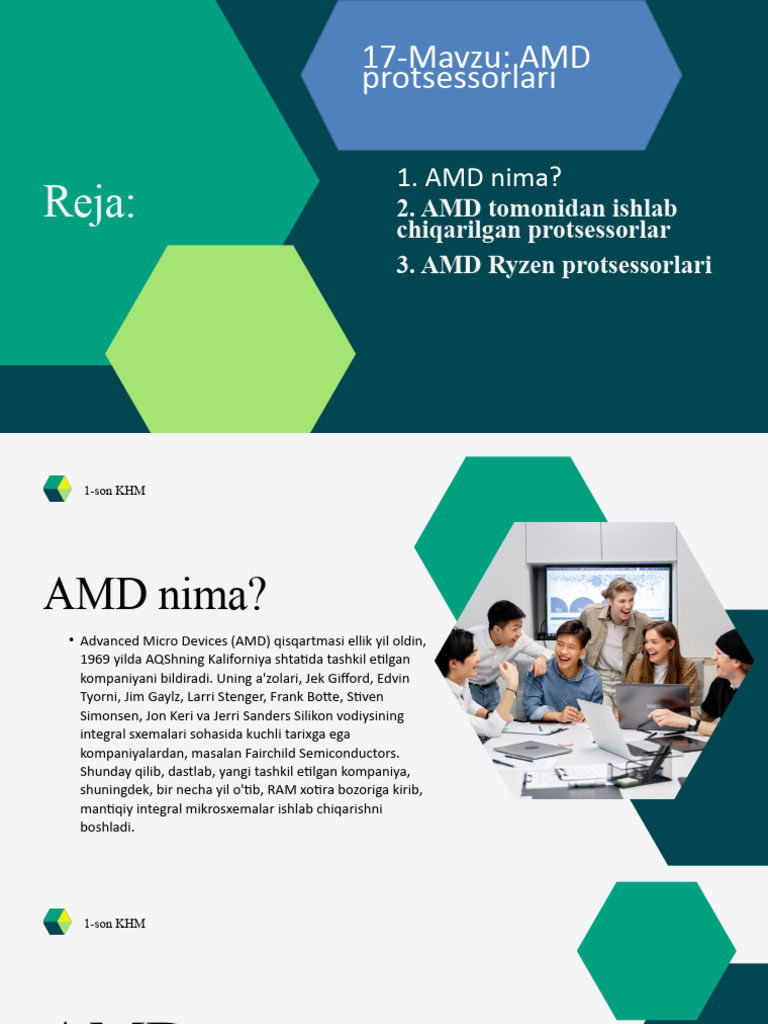 17-AMD Protsessorlar | PDF