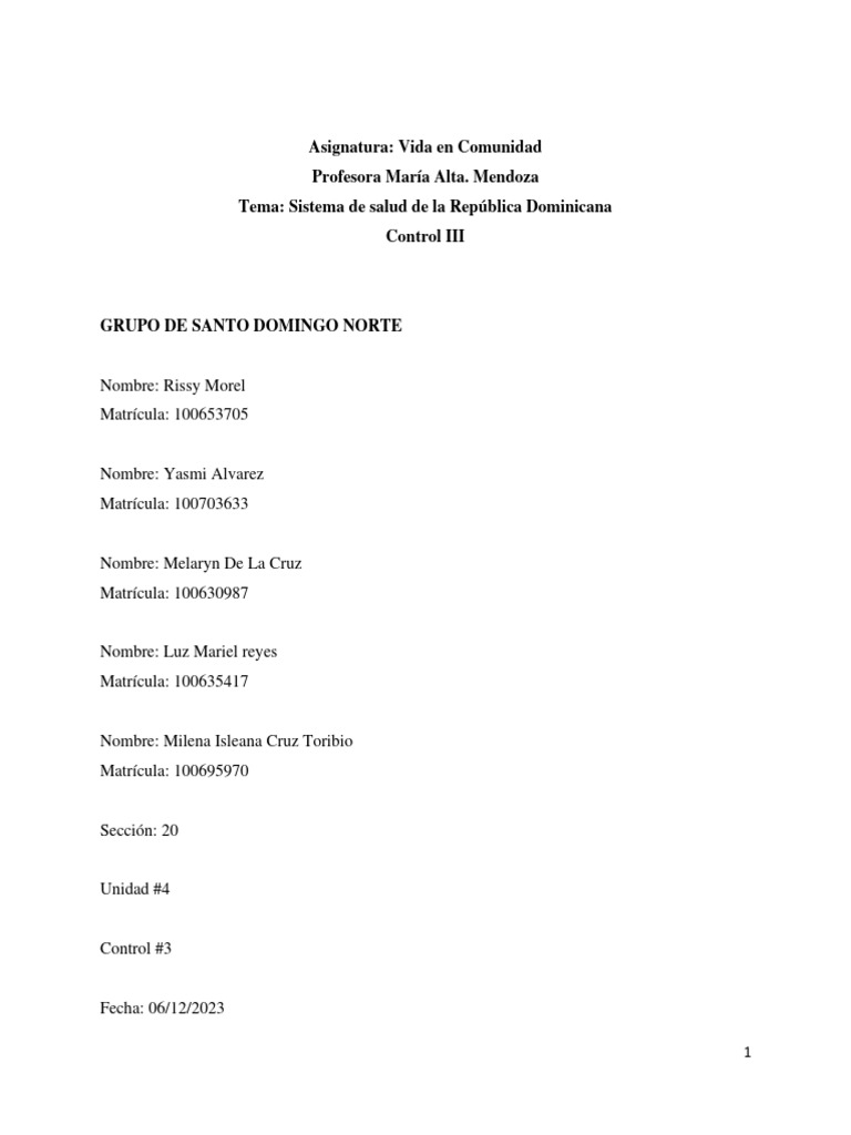 Guia Control Iii | PDF | Farmacia | Hospital