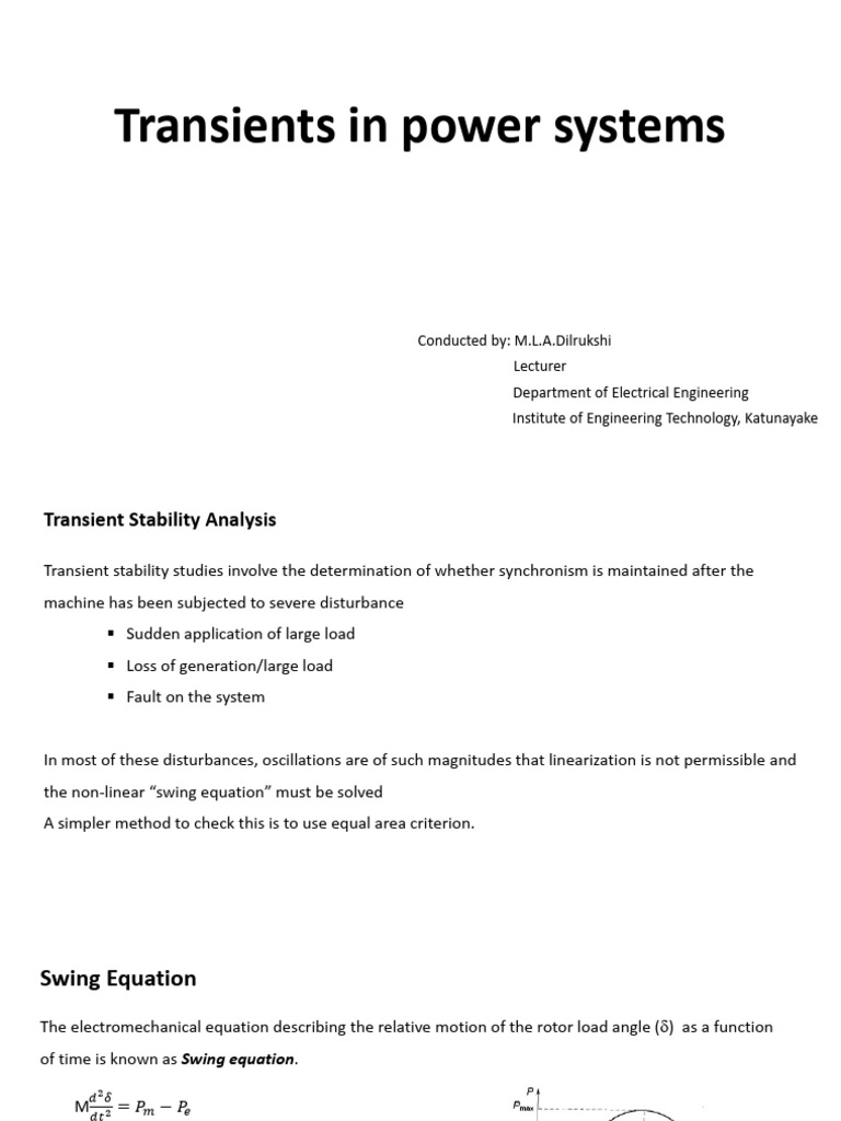 Power System Transient Analysis | PDF | Insulator (Electricity) | Electrical Breakdown