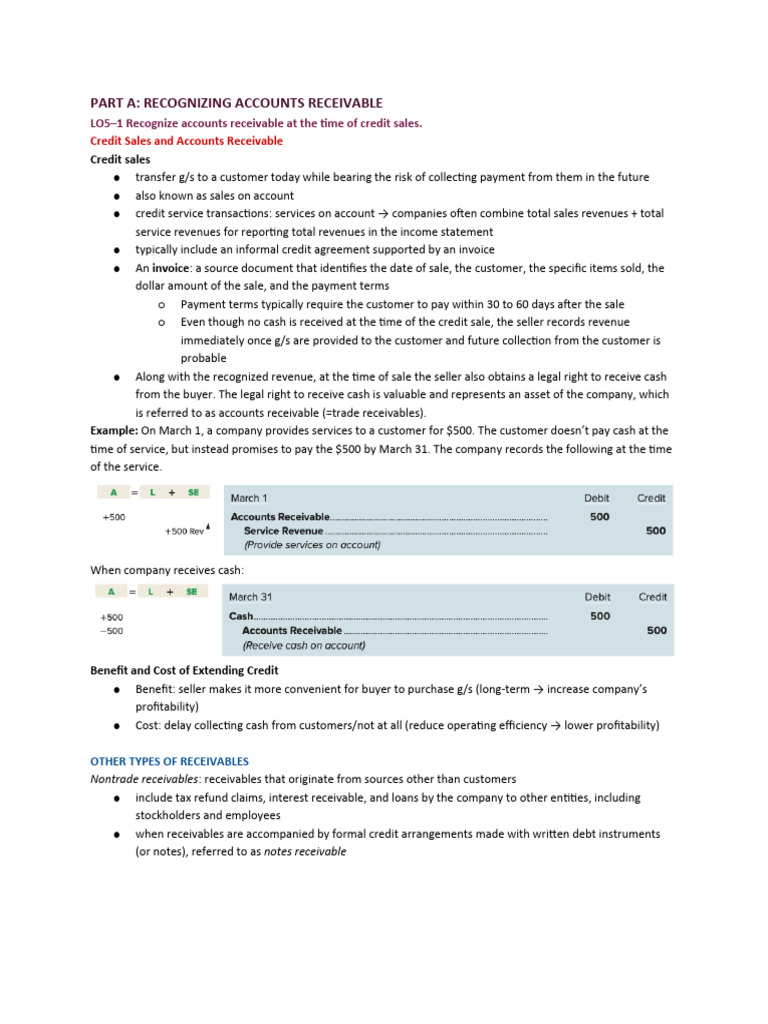 Chapter 5_ Receivables and Sales | PDF | Bad Debt | Debits And Credits